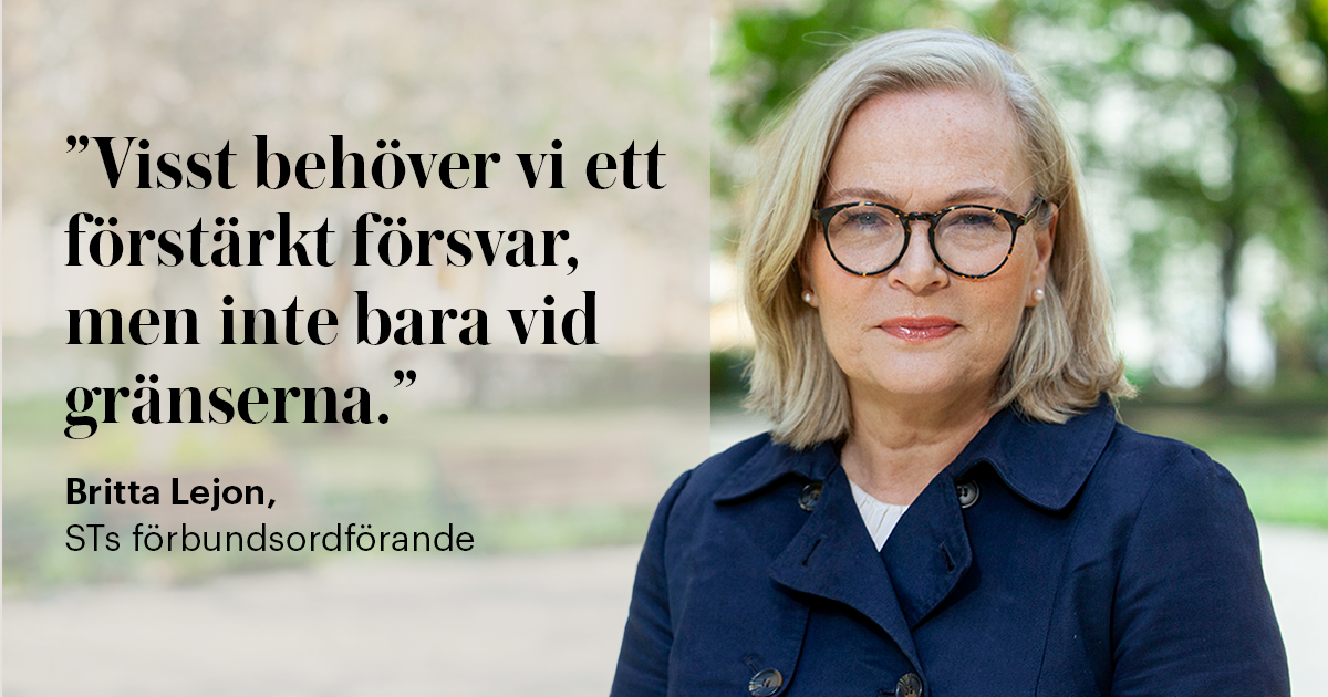 Britta Lejon: ”Oroande besked för de statsanställda” | Publikt