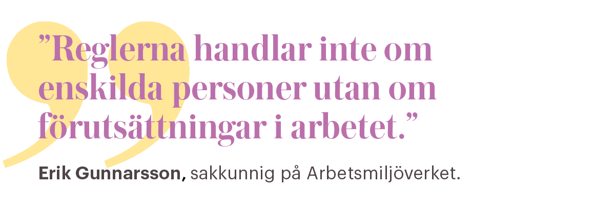 Regler som sätter gränser för arbetsbelastning fyller tio år | Publikt